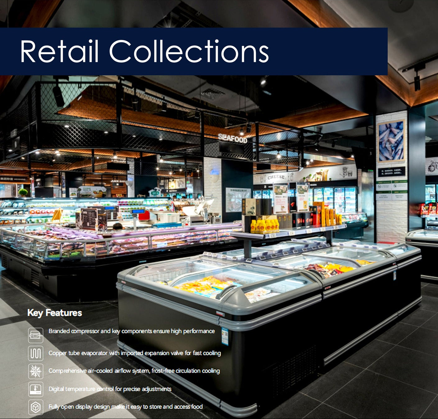 Retail Display Coolers & Commercial Freezers | Snow Village – Snow ...